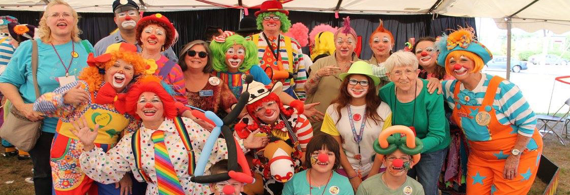 Cheerful Clowns - Clown School | Hire a Clown | Cheerful Clowns Alley 166